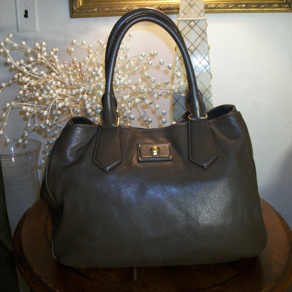 Marc By Marc Jacobs | Bags | Marc By Mark Jacobs Leather Satchel Xl ...